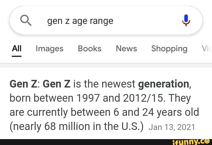 gen age range All Images Books News Shopping Vic Gen Z: Gen Z is the ...