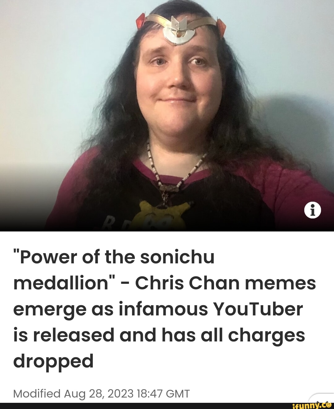 "Power of the sonichu medallion" - Chris Chan memes emerge as infamous ...
