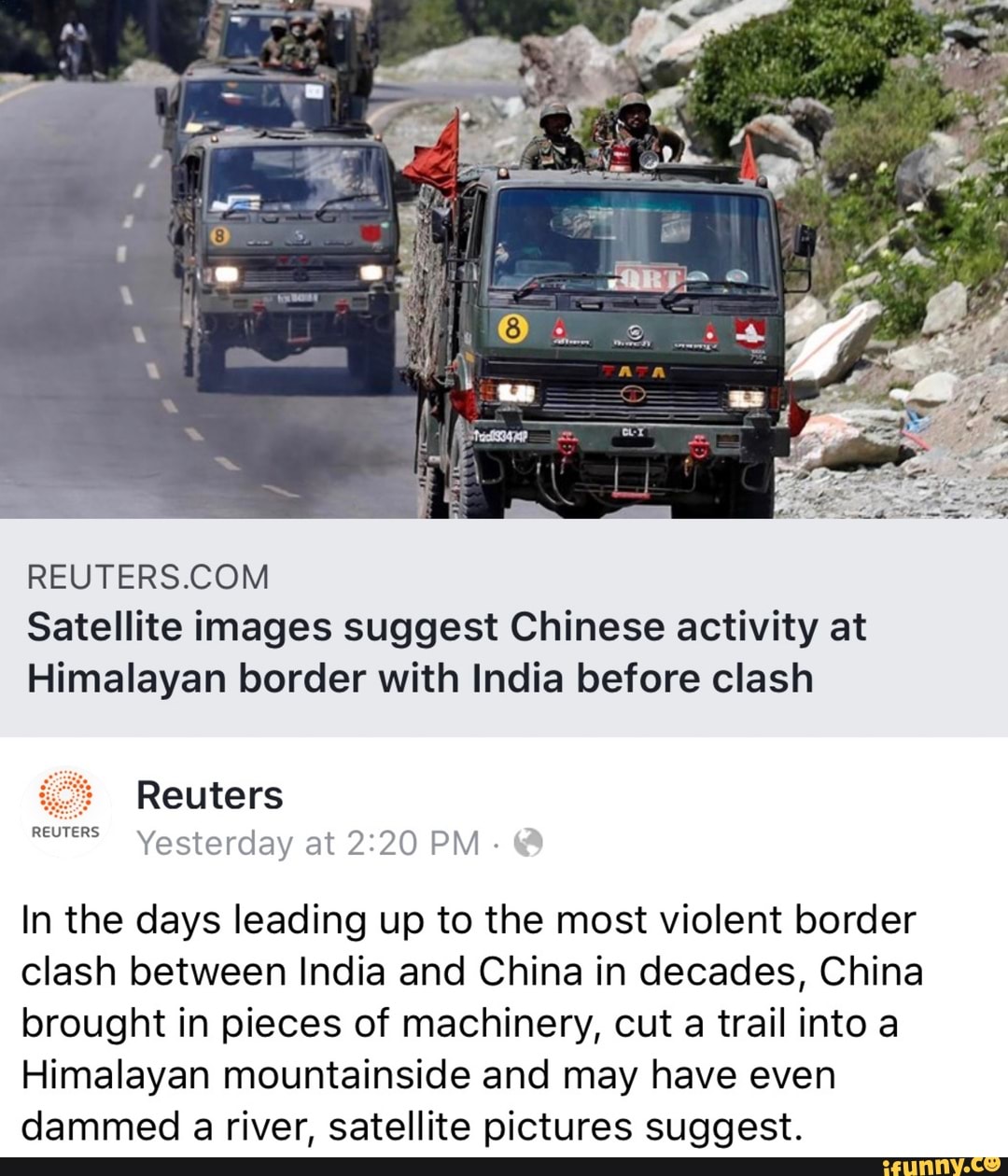REUTERS.COM Satellite images suggest Chinese activity at Himalayan ...