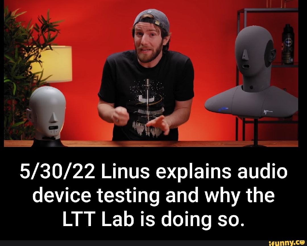 Linus explains audio device testing and why the LTT Lab is doing so ...