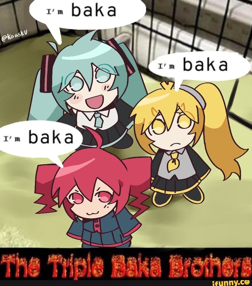 SS The Triple BAKA - iFunny