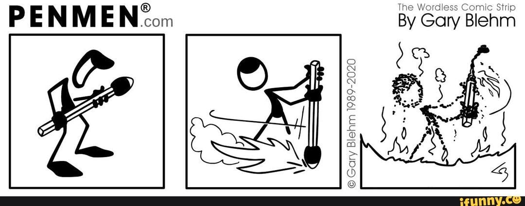 The Wordless Comic Strip By Gary Blehm 1989-2020 - iFunny