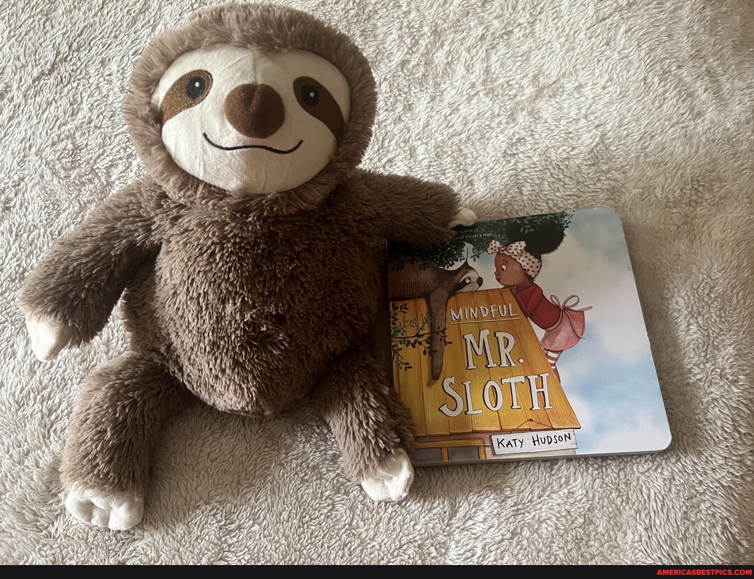 Just wanted to share cause it’s cute. We call him Mr. Sloth after this book we have, and she ...