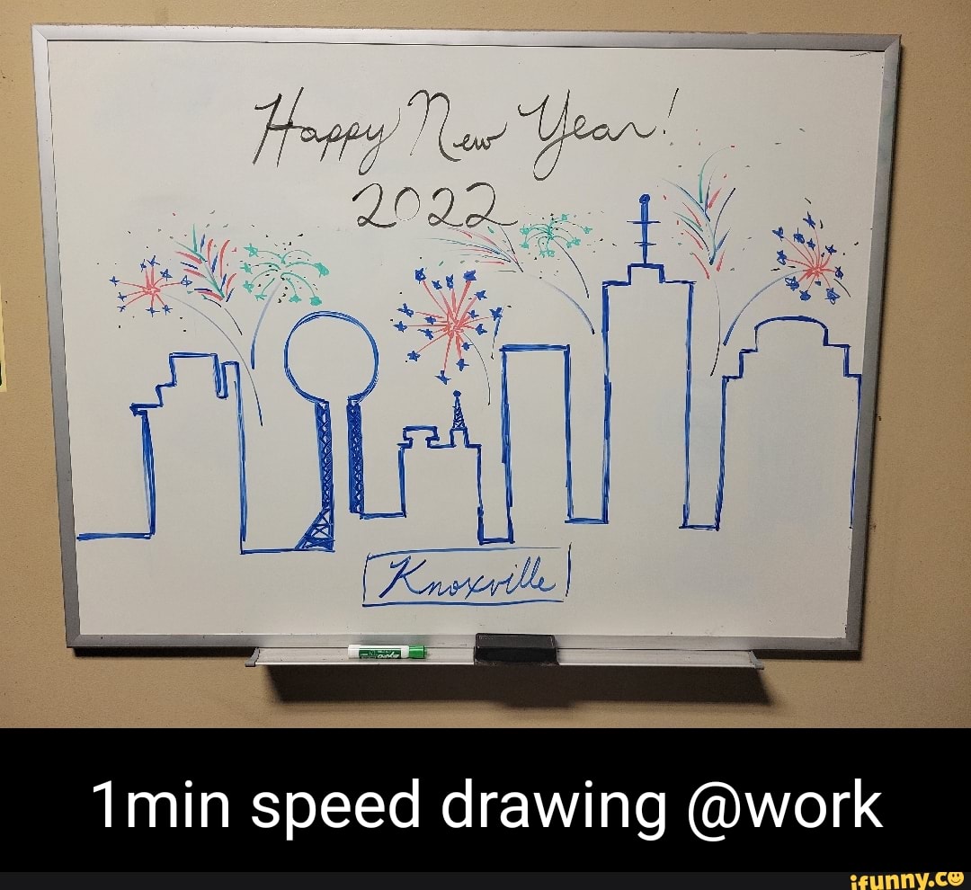 Imin speed drawing @work - iFunny
