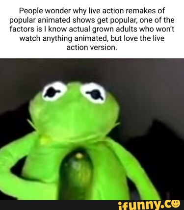 People wonder why live action remakes of popular animated shows get ...