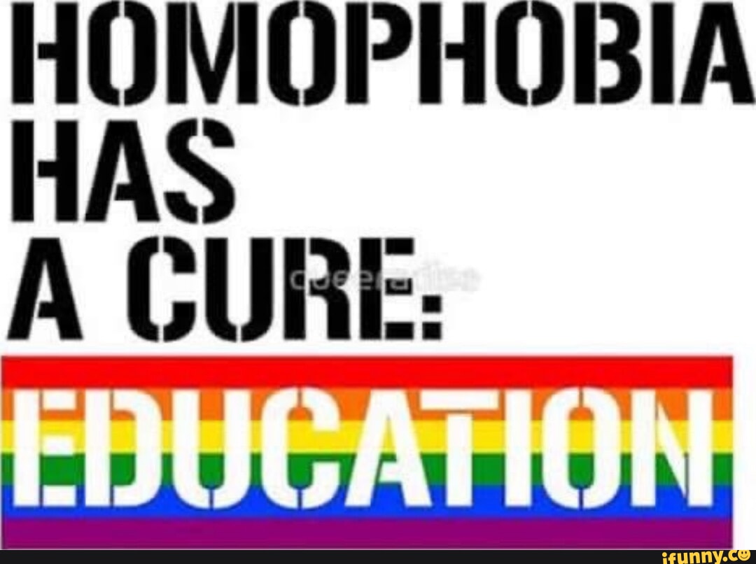 Homophobia memes. Best Collection of funny Homophobia pictures on iFunny