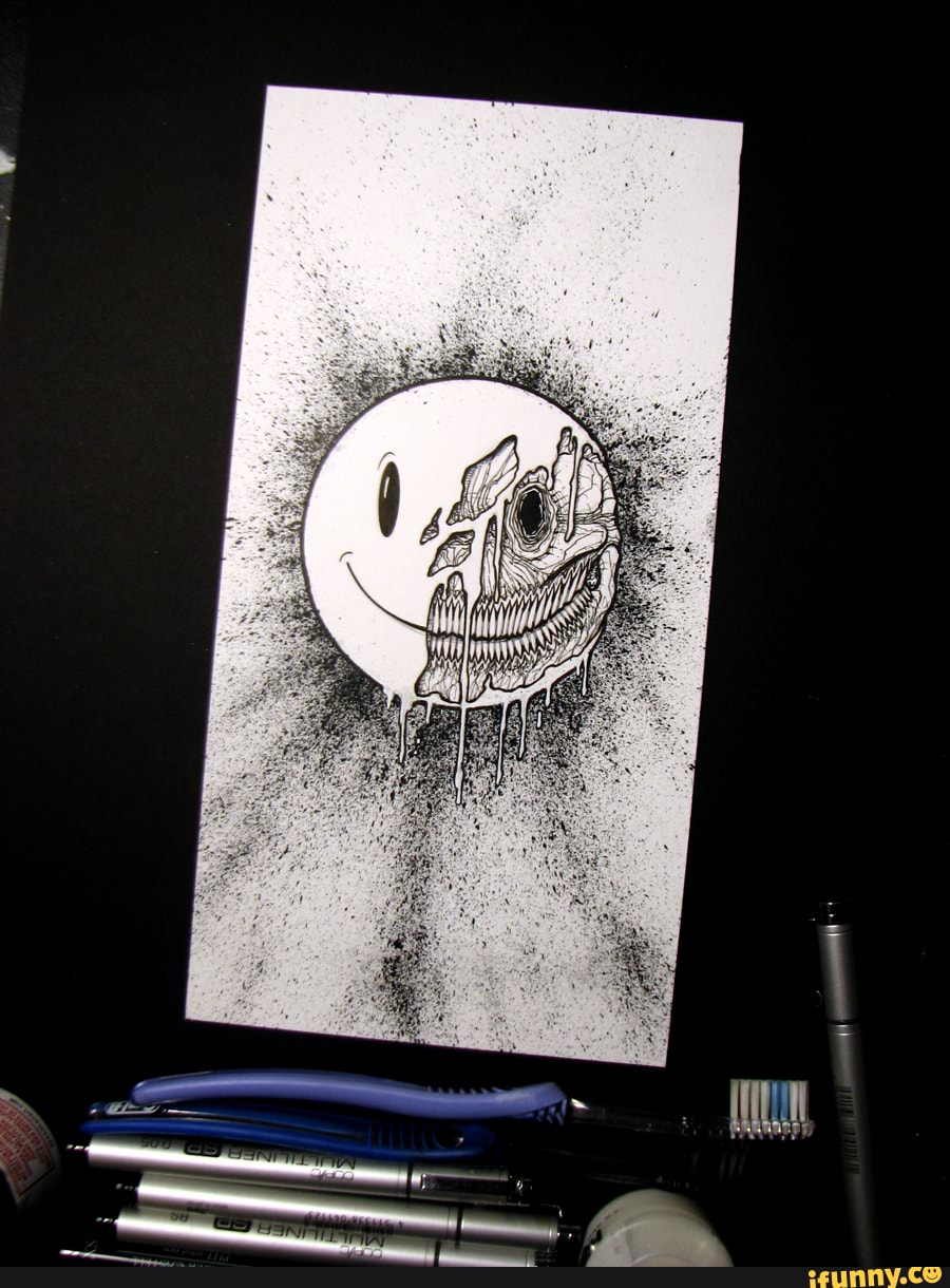 By Izik Bell #illustration #ink #surreal #izikbell #drawing - iFunny