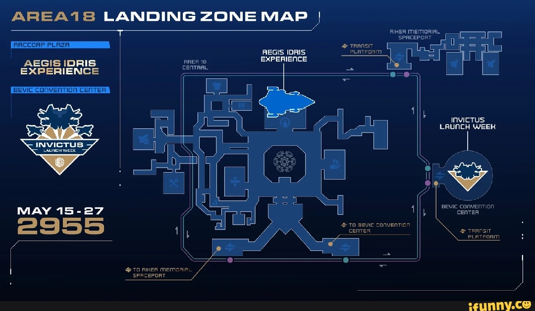 AREAS LANDING ZONE MAP I FIHER MEMORIAL WEER AEGIS IDRIS EXPERIENCE ...