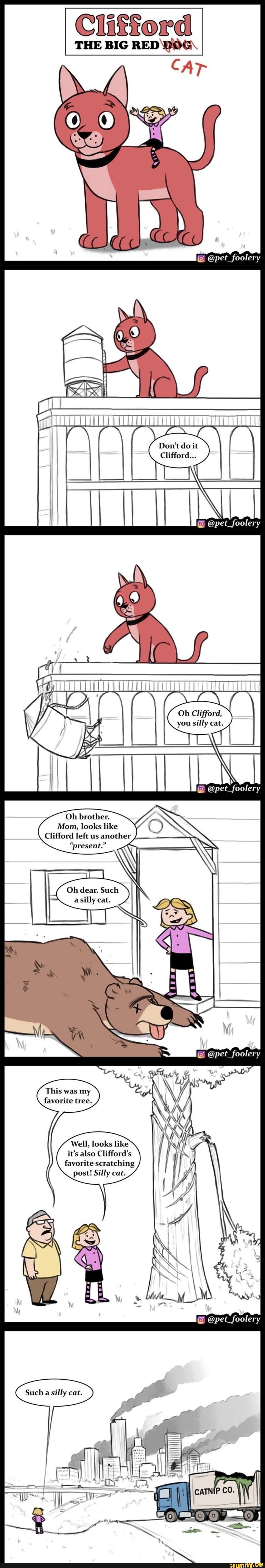 Clifford THE BIG RED DOG\ - iFunny