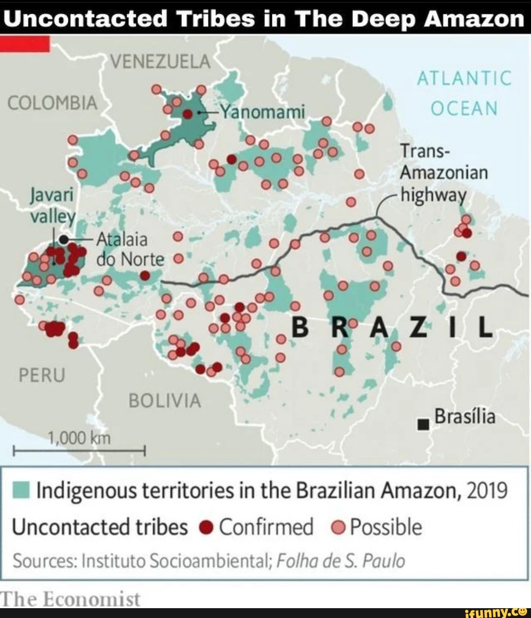 Uncontacted Tribes in The Deep Amazon VENEZUELA COLOMBIA Yanomami ...
