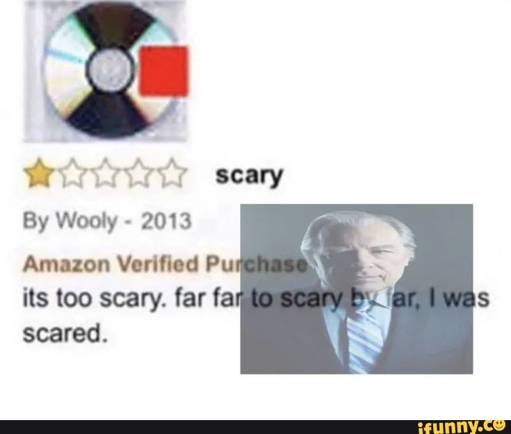 Scary By Wooly 2013 Amazon Verified Pu its too scary. far fa scared ...