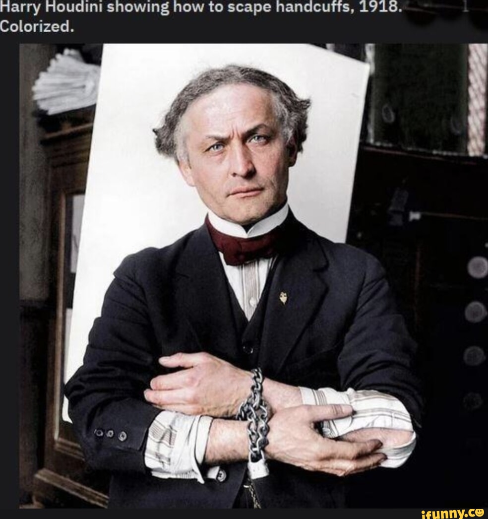 Houdini memes. Best Collection of funny Houdini pictures on iFunny