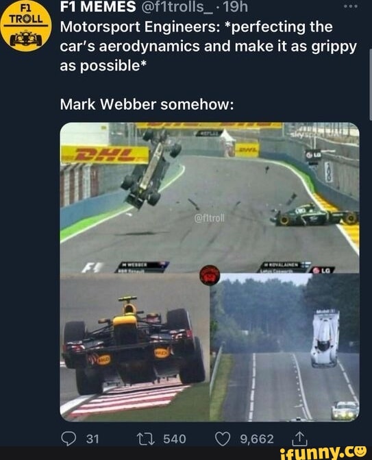 MEMES @Mtrolls_- Motorsport Engineers: *perfecting the car's ...