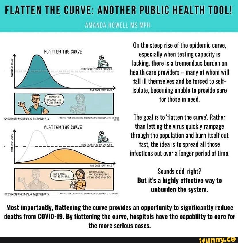FLATTEN THE CURVE FLATTEN THE CURVE On the steep rise of the epidemic ...