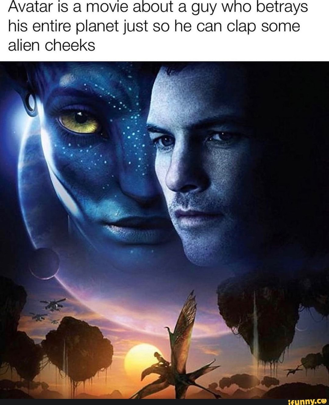 Avatar Is a movie about a guy who betrays his entire planet just so he ...