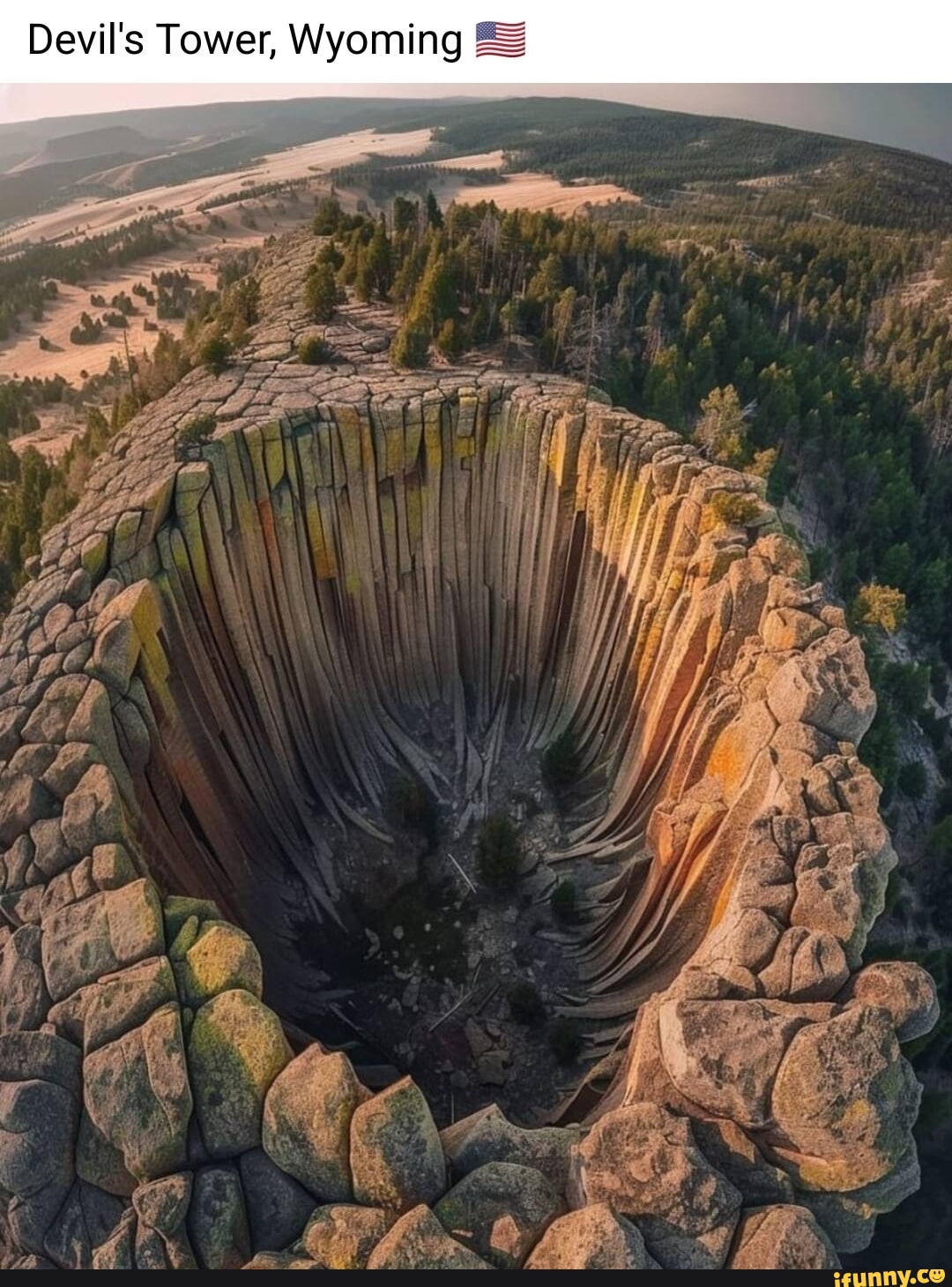 Devil's Tower, Wyoming - iFunny