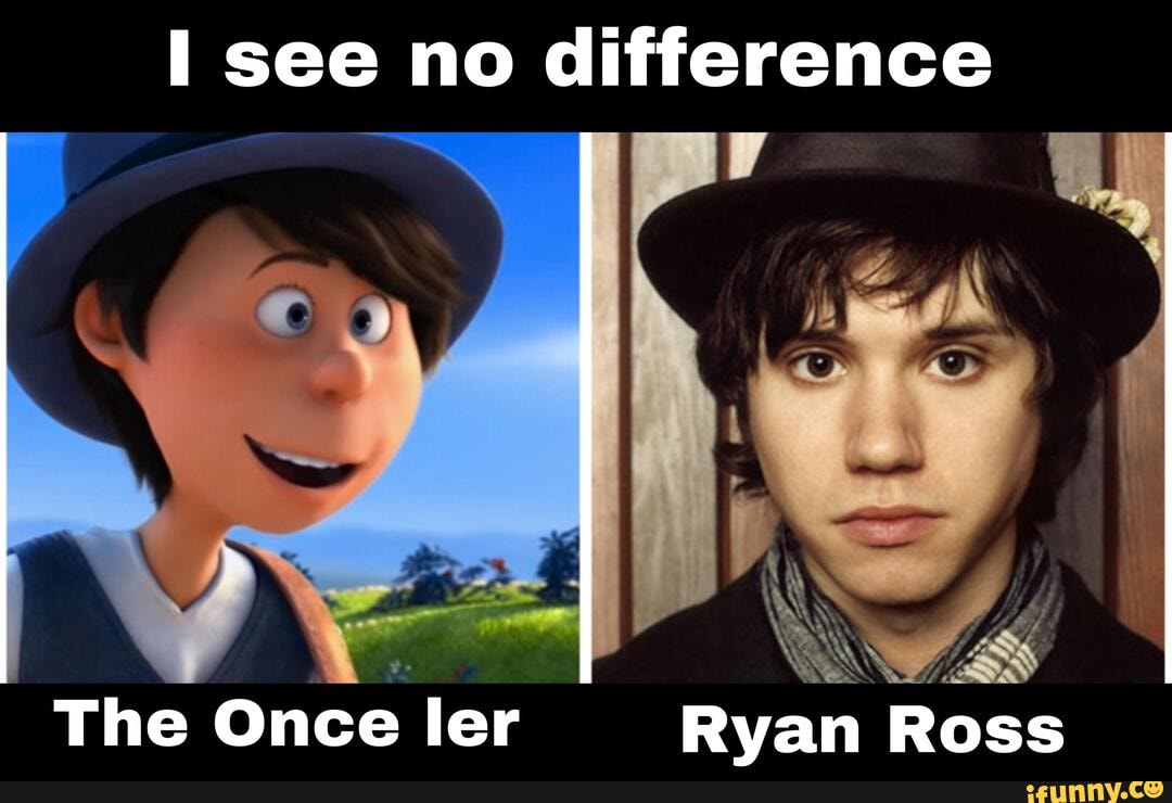 See no difference The Once ler Ryan Ross - iFunny