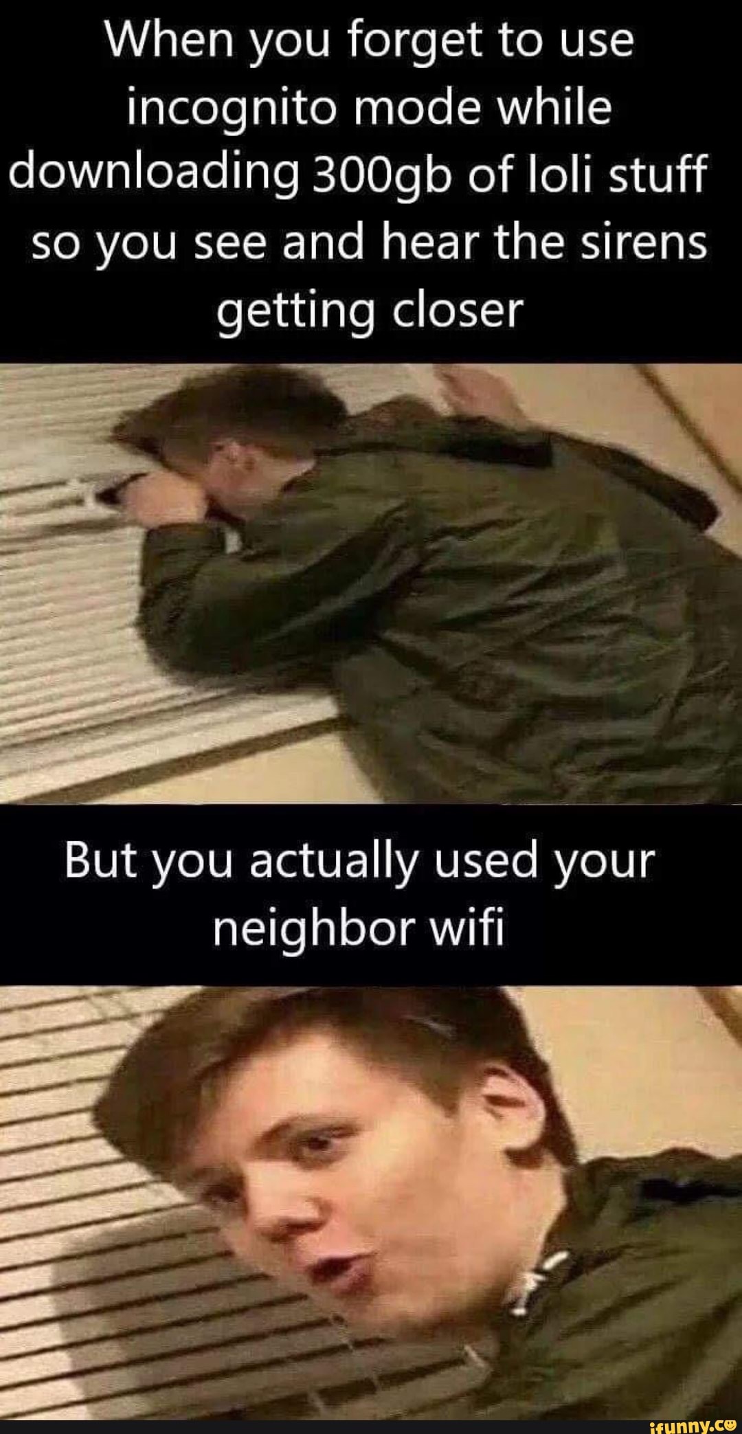 When you forget to use incognito mode while downloading 300gb of loli ...