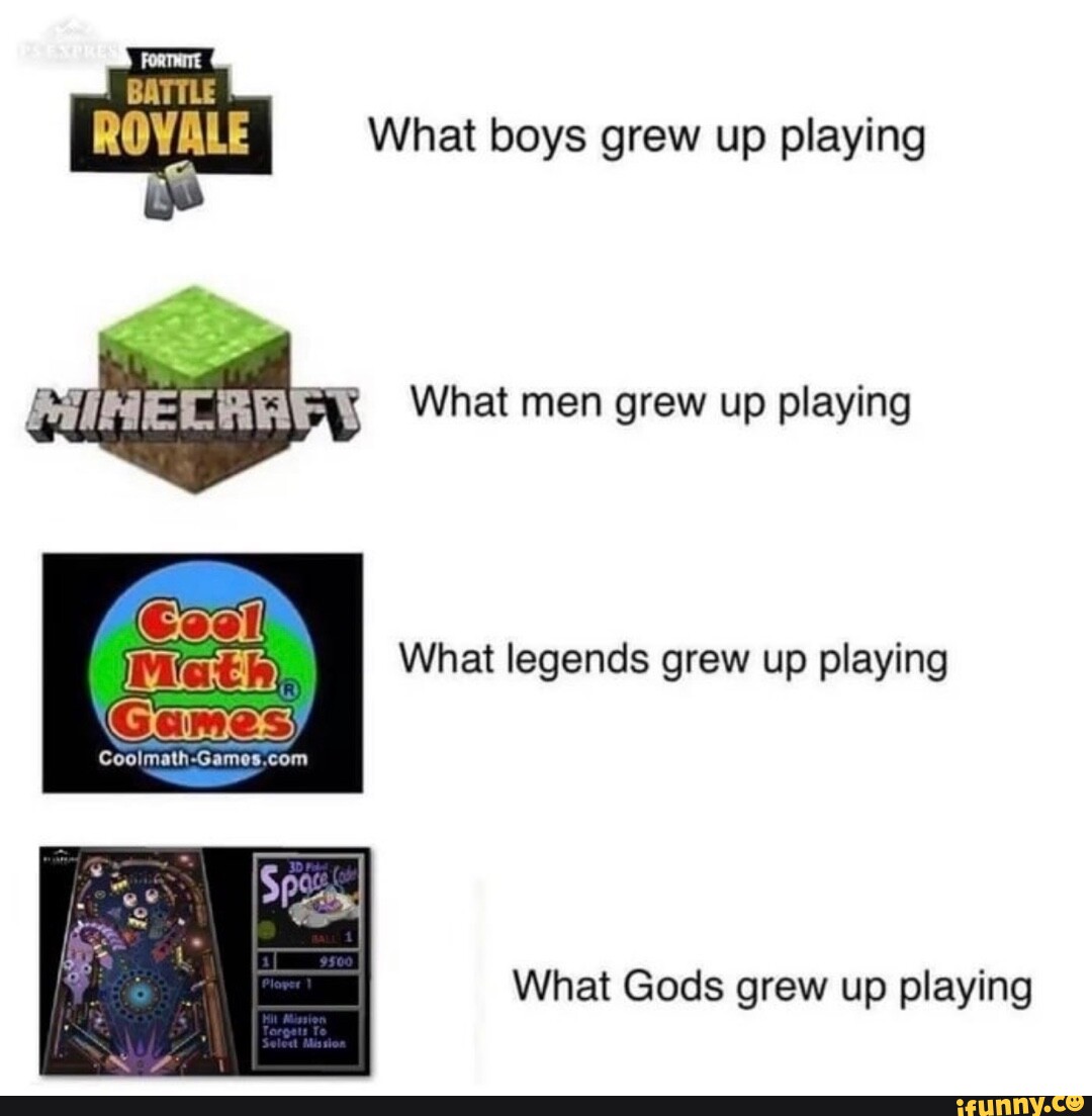 BATTLE ROYALE What men grew up playing What legends grew up playing ...