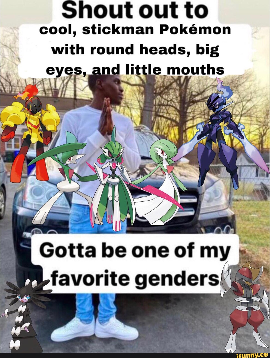 Shout out to cool, stickman Pokemon with round heads, big es, and ...