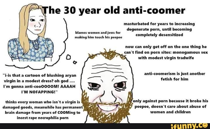 Masturbated for years to increasing degenerate porn, until becoming ...