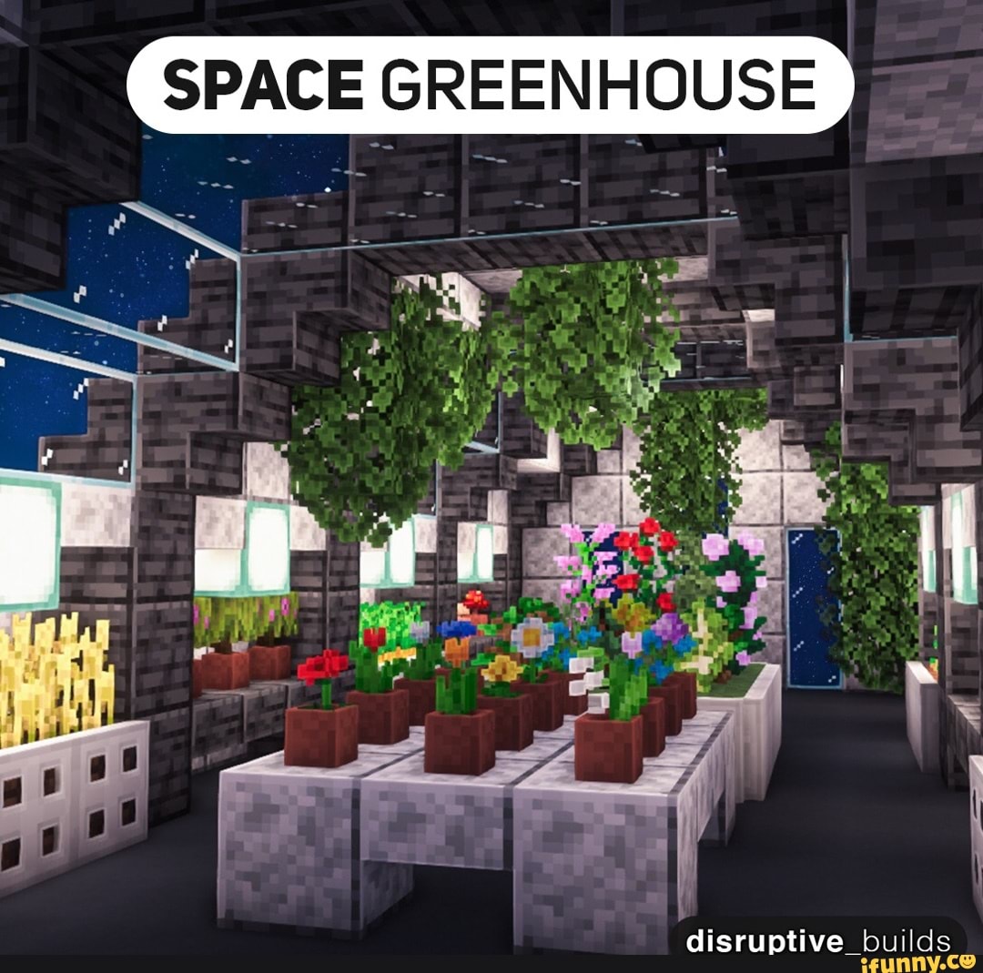 SPACE GREENHOUSE disruptive builds - iFunny