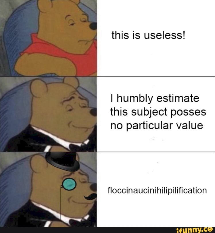 Floccinaucinihilipilification