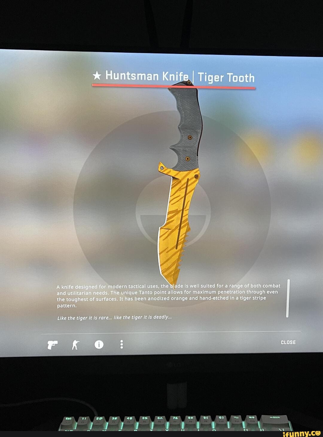 * Huntsman Knife I Tiger Tooth A knife designed for modern tactical ...