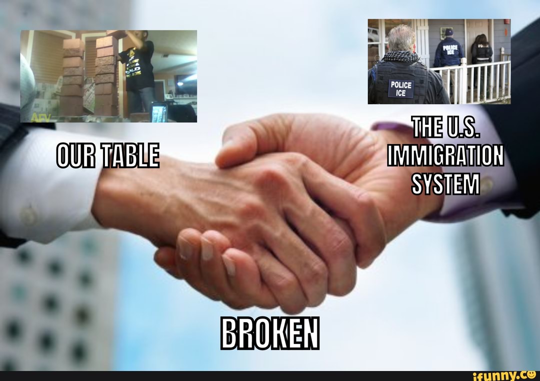 IMMIGRATION SYSTEM BROKEN - iFunny