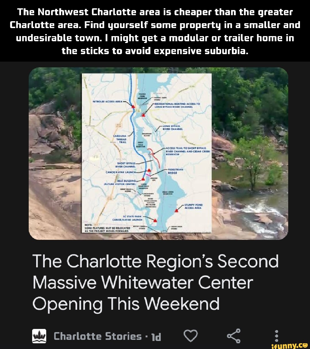 The Northwest Charlotte area is cheaper than the greater Charlotte area ...