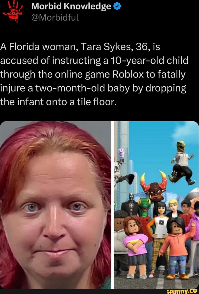 \e Morbid Knowledge @Morbidful A Florida woman, Tara Sykes, 36, is ...