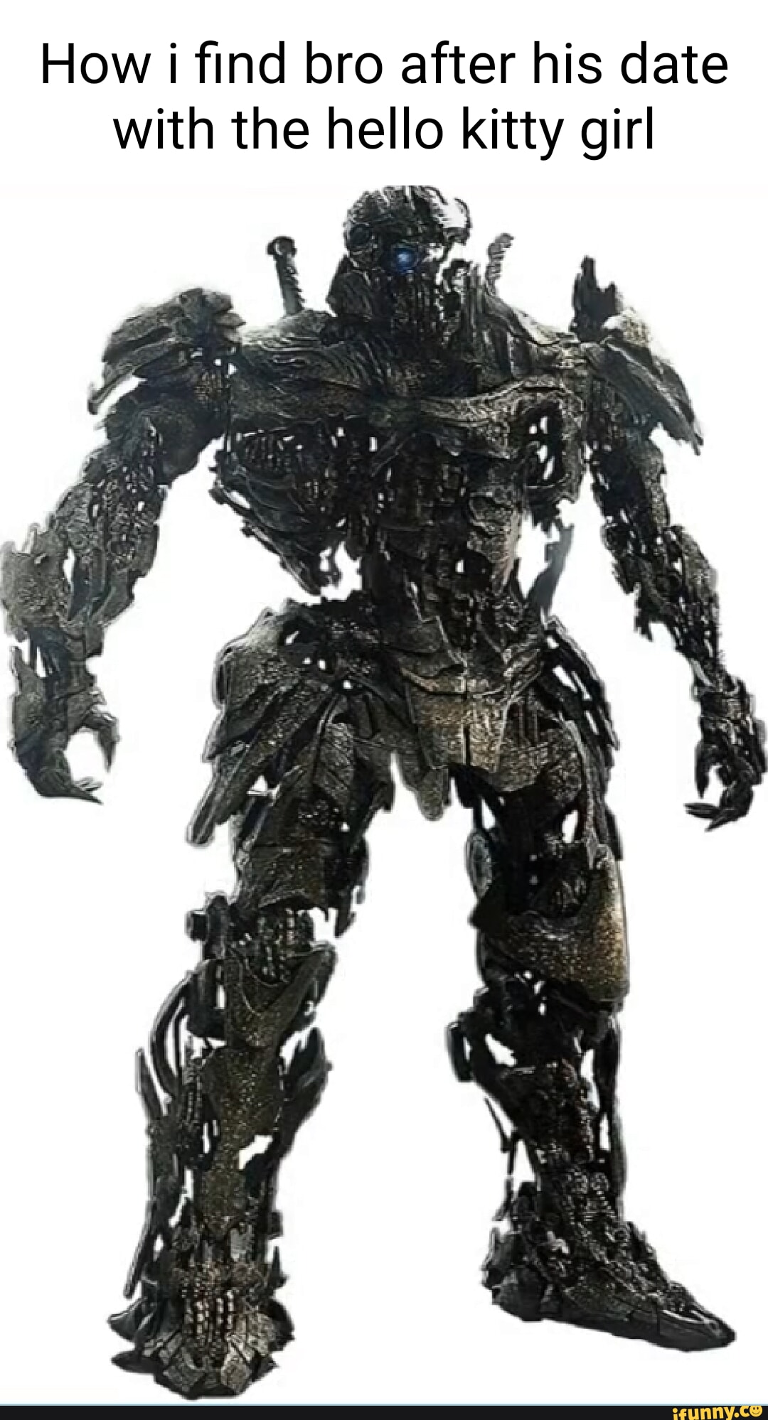 How find bro after his date with the hello kitty girl ss - iFunny