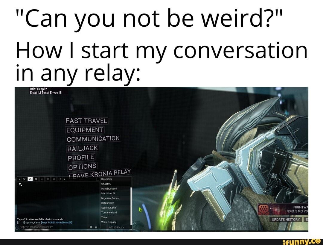 Railjack memes. Best Collection of funny Railjack pictures on iFunny