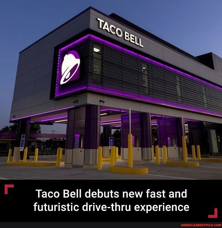 Taco Bell debuts new fast and futuristic drive-thru experience ...