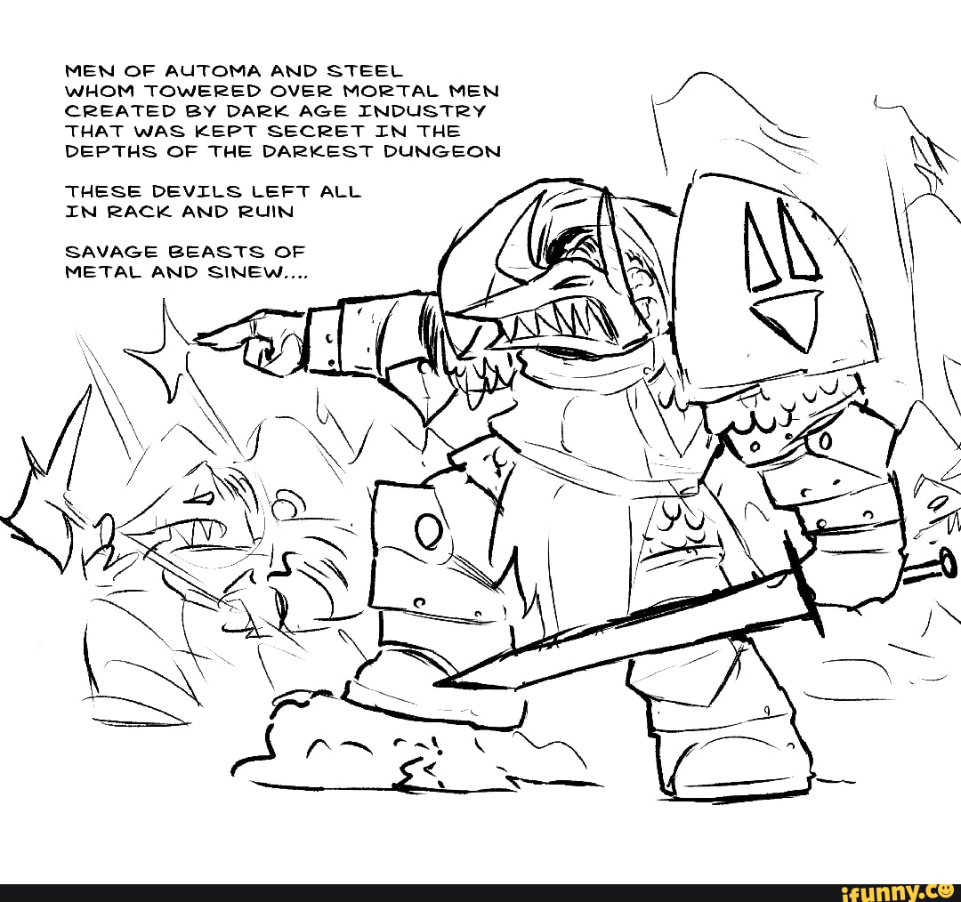 MEN OF AUTOMA AND STEEL WHOM TOWERED OVER MORTAL MEN CREATED BY DARK ...