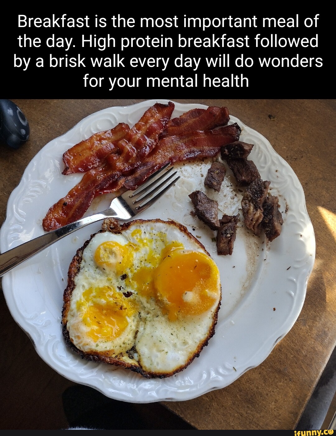 Breakfast is the most important meal of the day. High protein breakfast ...