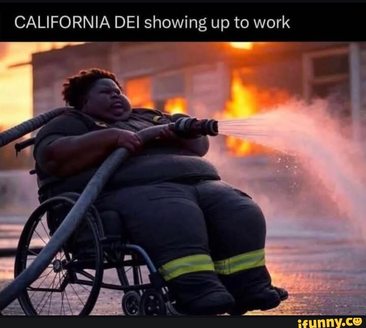 CALIFORNIA DEI showing up to work - iFunny