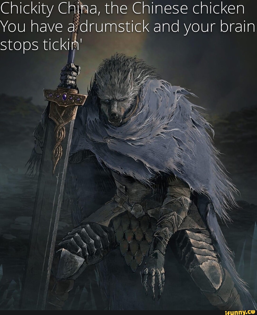 Chickity China, the Chinese chicken You have a drumstick and your brain ...