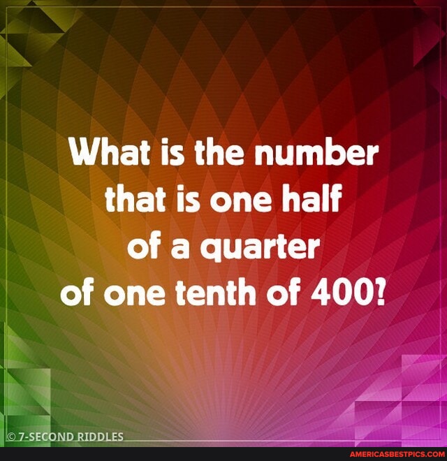 Do you know? 🤔 #riddles #math #brightside - What is the number that is ...