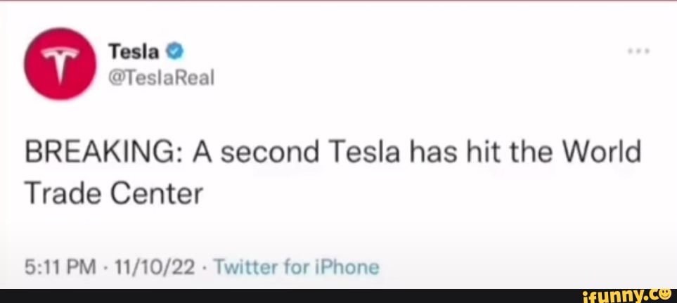 A Second Tesla Has Hit The World Trade