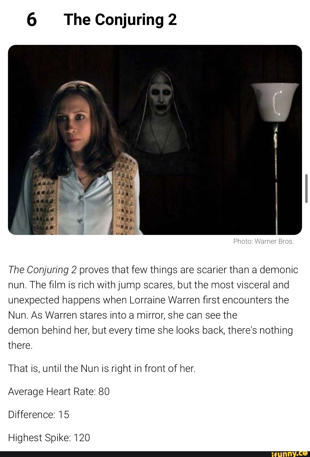 6 The Conjuring 2 Photo: Warner Bros The Conjuring 2 proves that few ...