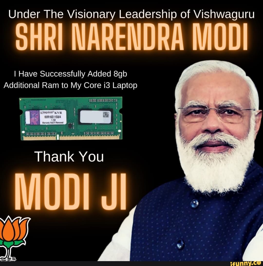 Under The Visionary Leadership of Vishwaguru SHRI NARENDRA MODI I Have ...