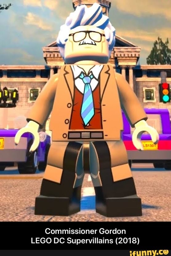 Commissioner Gordon LEGO DC Supervillains (2018) - Commissioner Gordon ...