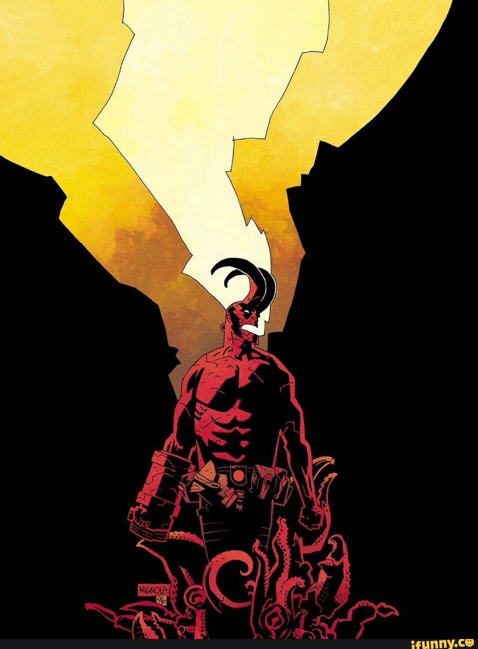 Hellboy memes. Best Collection of funny Hellboy pictures on iFunny