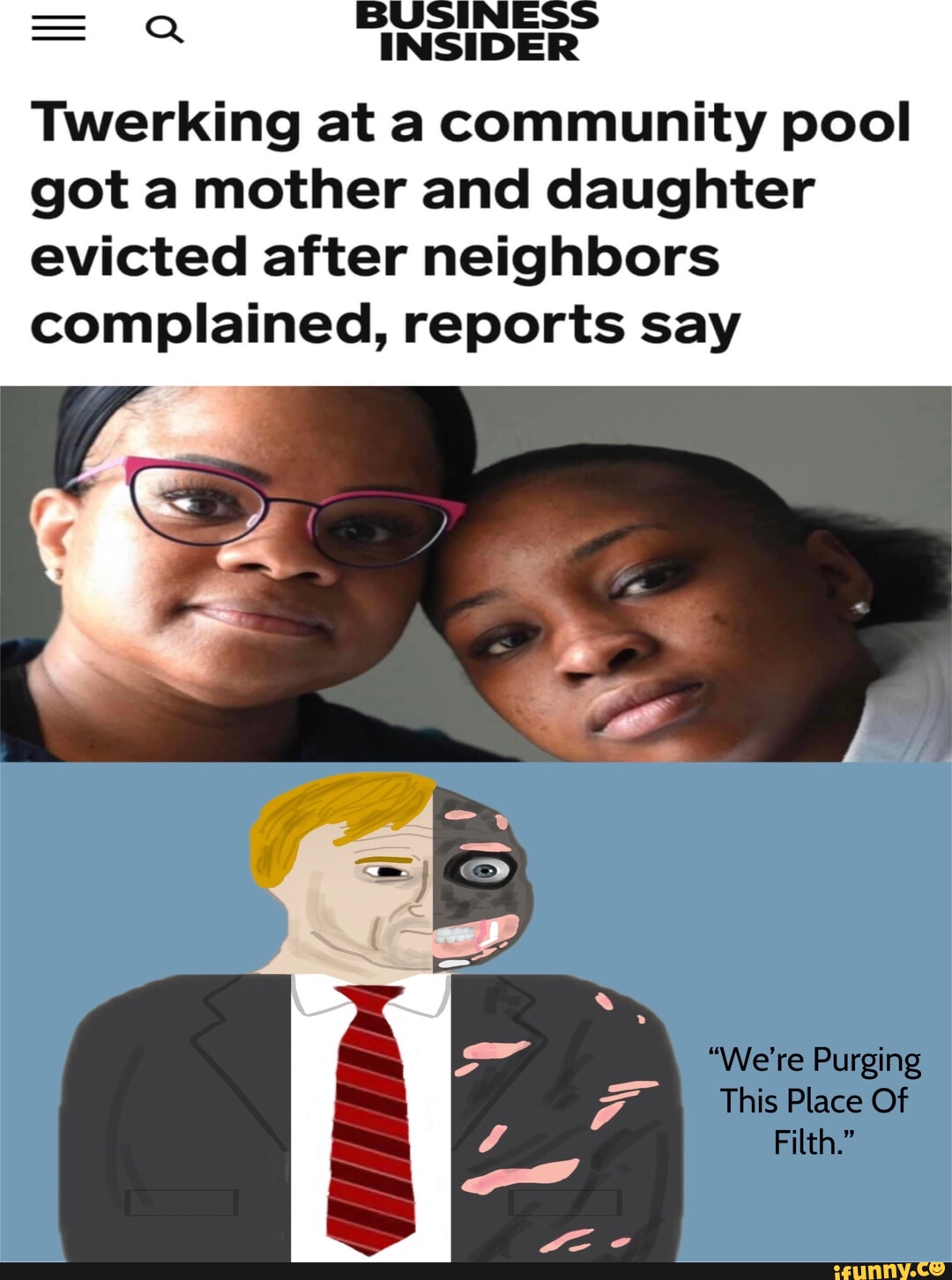 Ness Insider Twerking At A Community Pool Got A Mother And Daughter