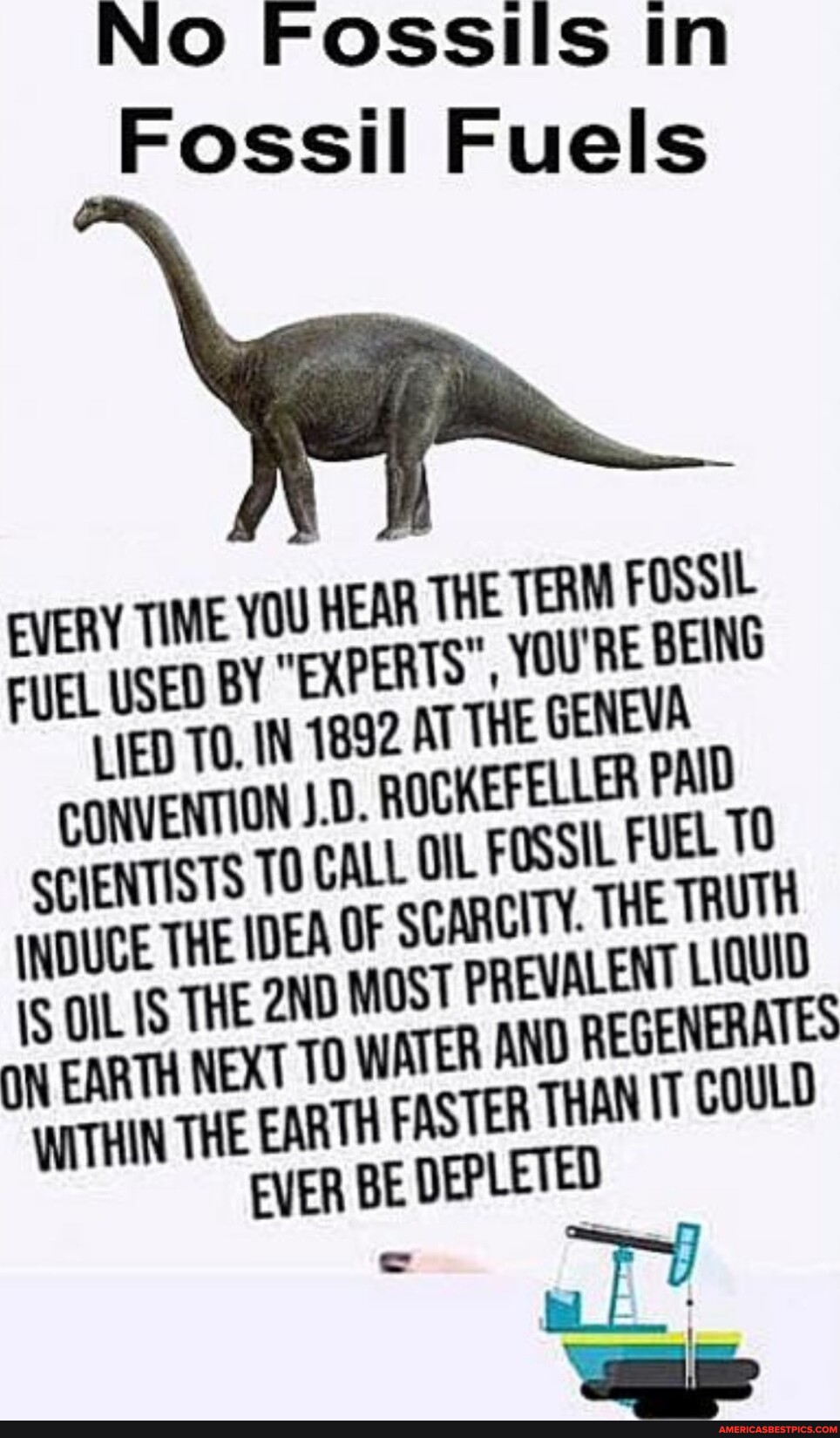 No Fossils in Fossil Fuels EVERY TIME YOU HEAR THE TERM FOSSIL "EXPERTS ...