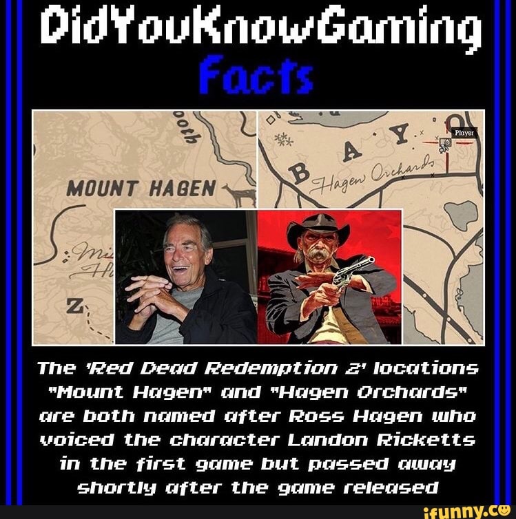 DidYouKnowGaming MOUNT HAGEN The 'Red Dead Redemption 2' locations ...