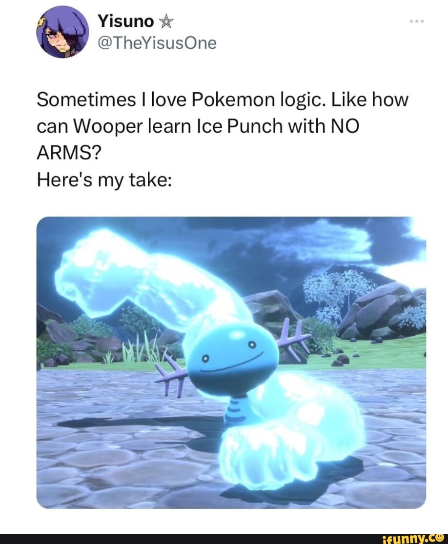 Wooper memes. Best Collection of funny Wooper pictures on iFunny