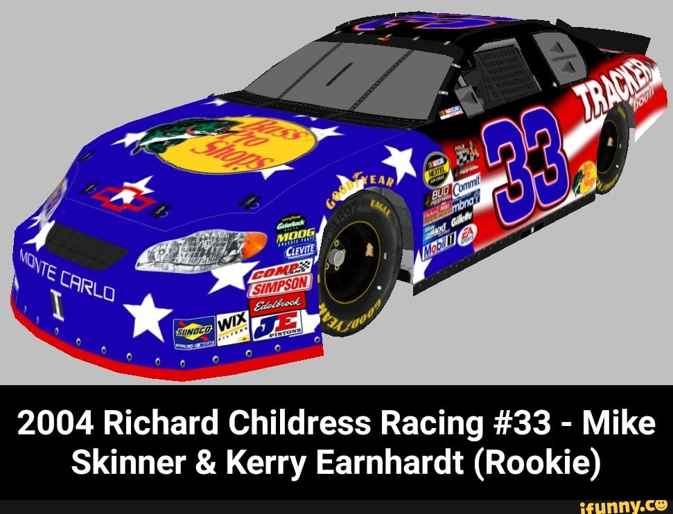 2004 Richard Childress Racing #33 - Mike Skinner & Kerry Earnhardt ...