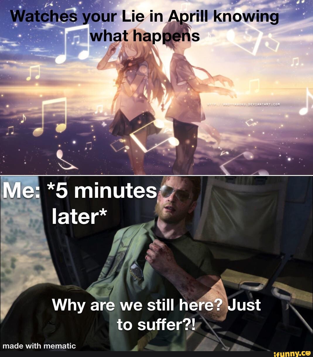 Ss your Lie in rill knowing what hap 7 7 Vy Me: *5 minutes@ later* Why ...